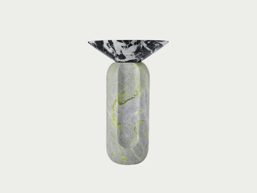 Cassius Vase, Noir Antique & Jade Green – Bachli Furniture